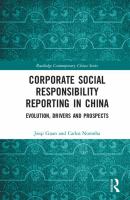 Corporate Social Responsibility in China